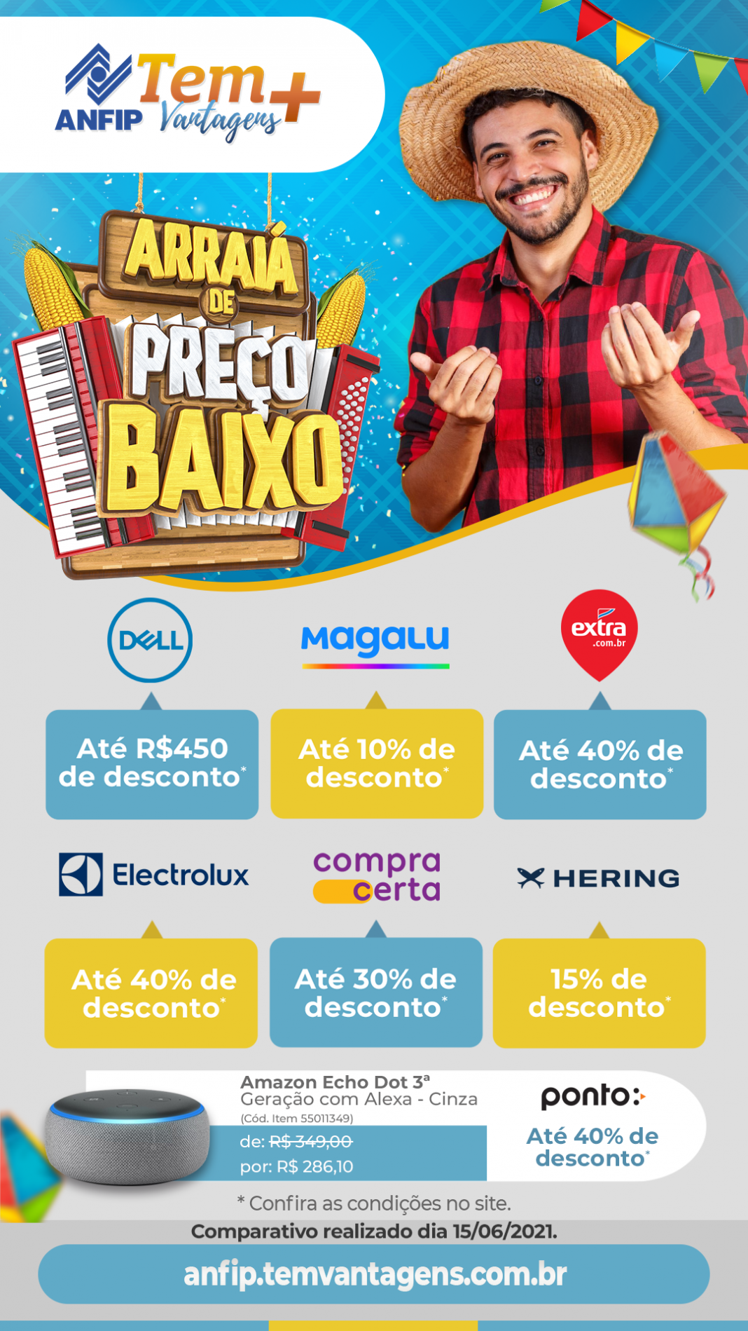 No mês das festas juninas, Plataforma de Benefícios oferece descontos especiais – ANFIP Nacional